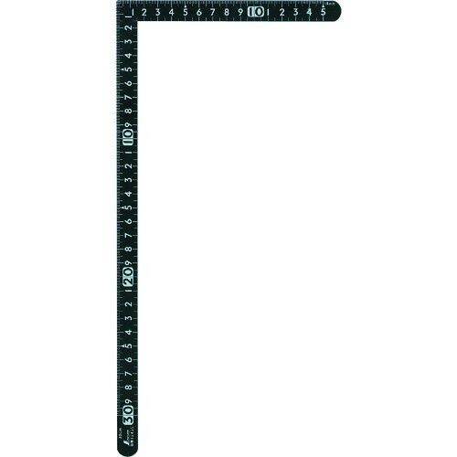 Shinwa Penggaris Siku Besi Hitam 30 x 15 cm Black Small Square 12435 ...