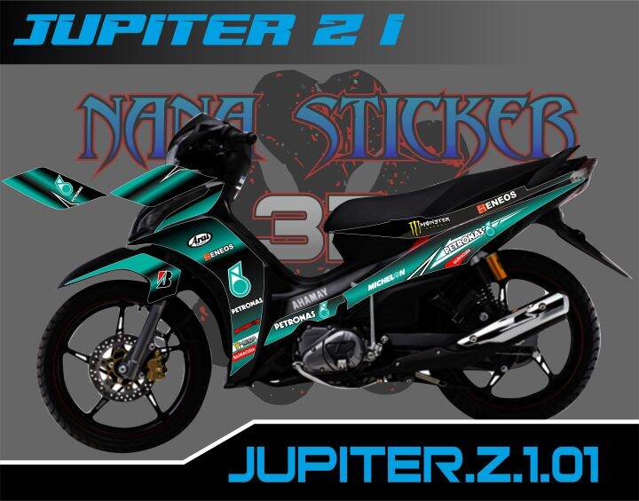 Striping JUPITER Z1 PETRONAS - Stiker JUPITER Z1 List Variasi Motor ...