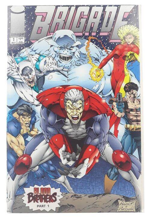 Brigade 1 Published May 1993 by Image Story by Rob Liefeld, Marat ...