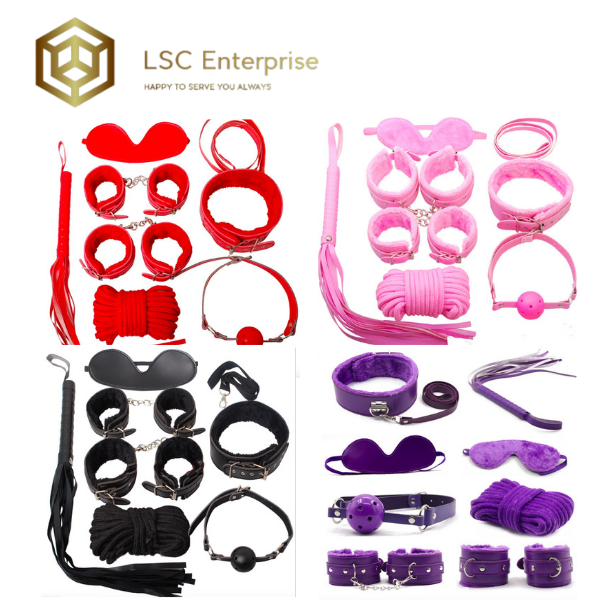 READY STOCK HOT SALE 🔥🔥🔥 7 in 1 Set Sex Toys for Adults Sex BDSM ...