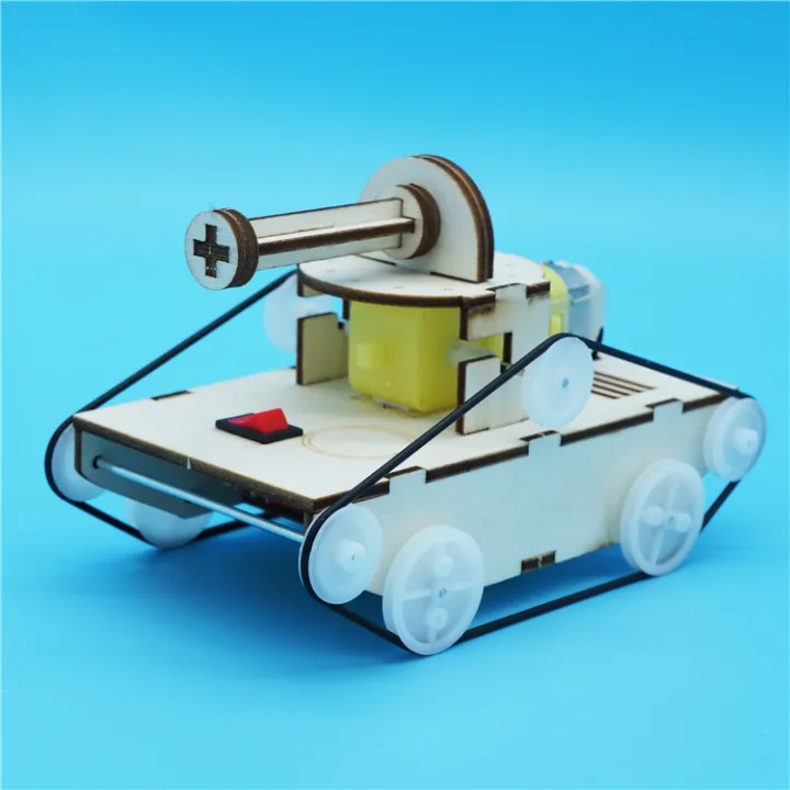 [Brain Game] Science Manual Assembles Toy Tanks Children Science ...