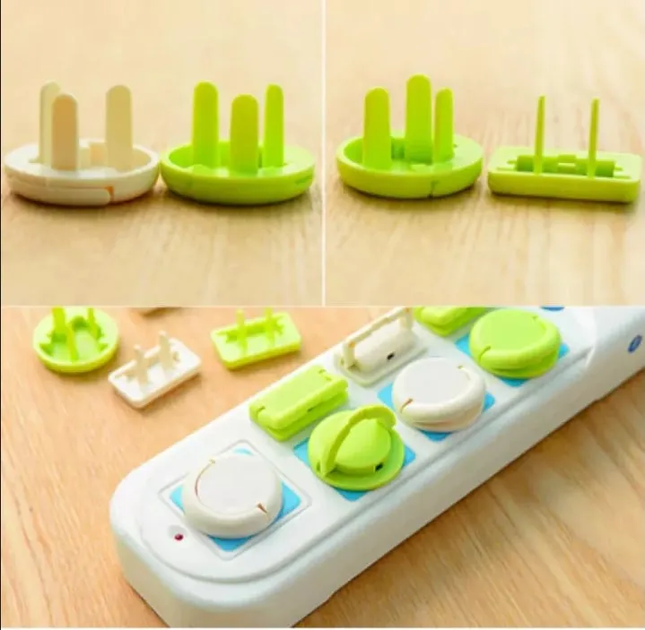 Safety Socket Cover Anti Electric Shock Plugs Protector Cover Cap Power ...