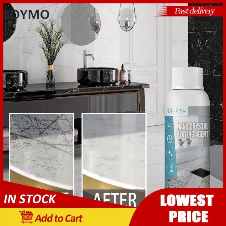 Joymo【จัดส่งรวดเร็ว】หินแกรนิต100มล. ซ่อมแซมตัวนำชุบคริสตัลนาโนน้ำยาเคลือบเงาดูแลกระเบื้องและรอย ...