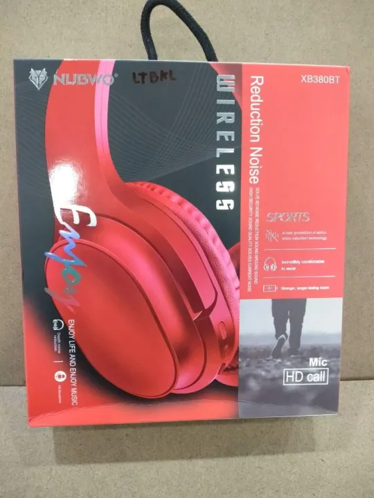 หูฟังWIRELESS NUBWO รุ่น XB380BT | Lazada.co.th