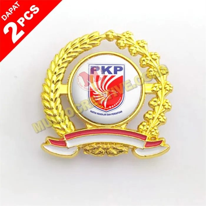 Pin Partai PKP Indonesia Lencana Pin Logo Partai PKP Indonesia Pin Bros ...