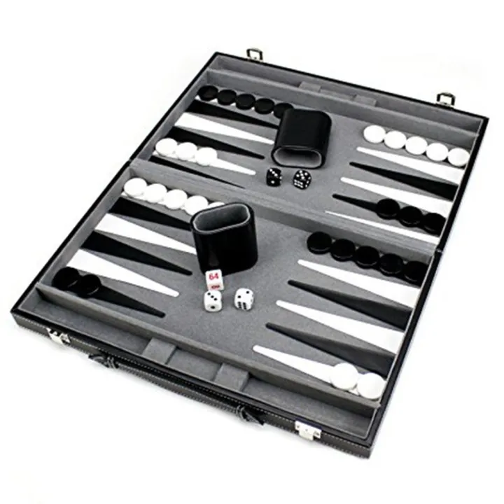 Portable Backgammon Set Travel Chess Games for Kids and Adults Folding ...