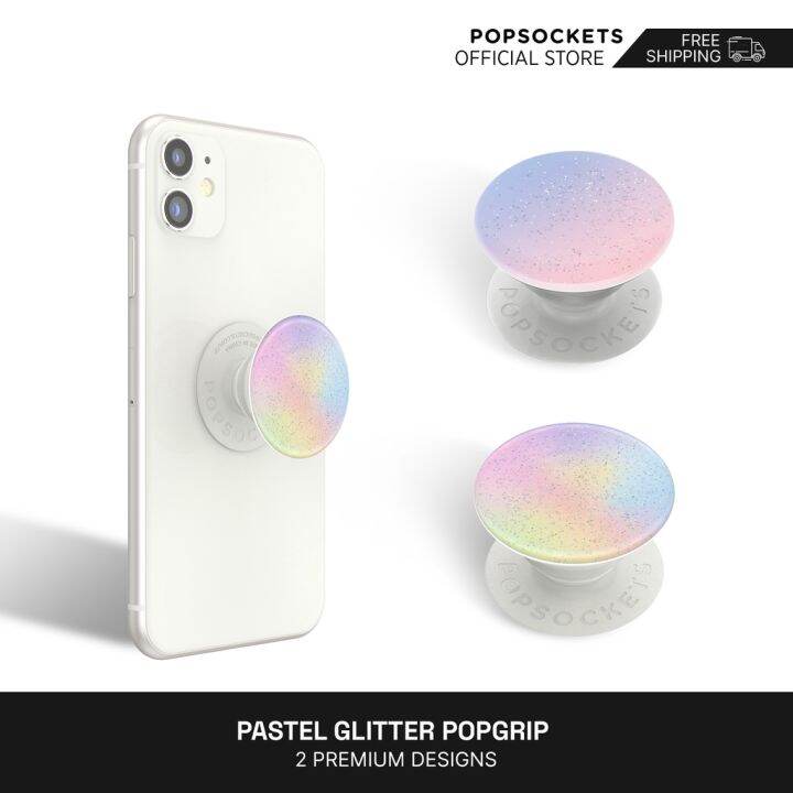 PopSockets Pastel Glitter PopGrip | The Premium Phone Grip and Phone ...