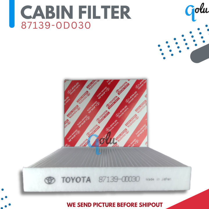 TOYOTA Innova Hilux Fortuner HiAce Vios Air Conditioner Filter Car ...