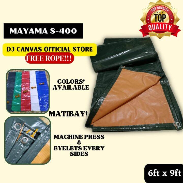 DJ CANVAS (6ft x 9ft) HIGH QUALITY SALE Tarpaulin Trapal Tolda Lona ...