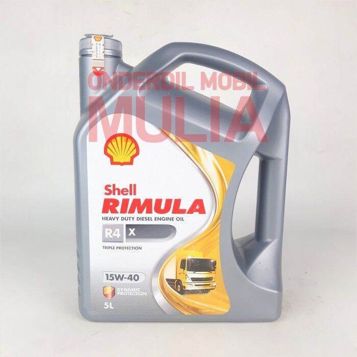 Shell Rimula R4X 15W-40 Oli Mobil Mesin Diesel 5 Liter HARGA GROSIR ...