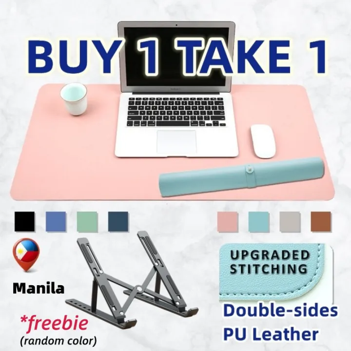 【Free laptop stand】Two Tone Desk Mat Laptop Mat Large Mouse Pad Gaming ...