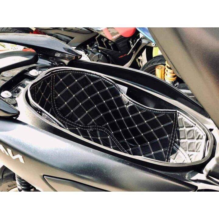 UBOX leather cover inner compartment under seat for Aerox Nmax V1 V2 ...