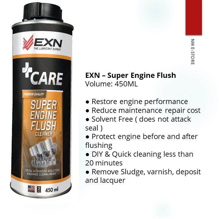 EXN Super Engine Flush (+Care series) 450ml [New] | Lazada