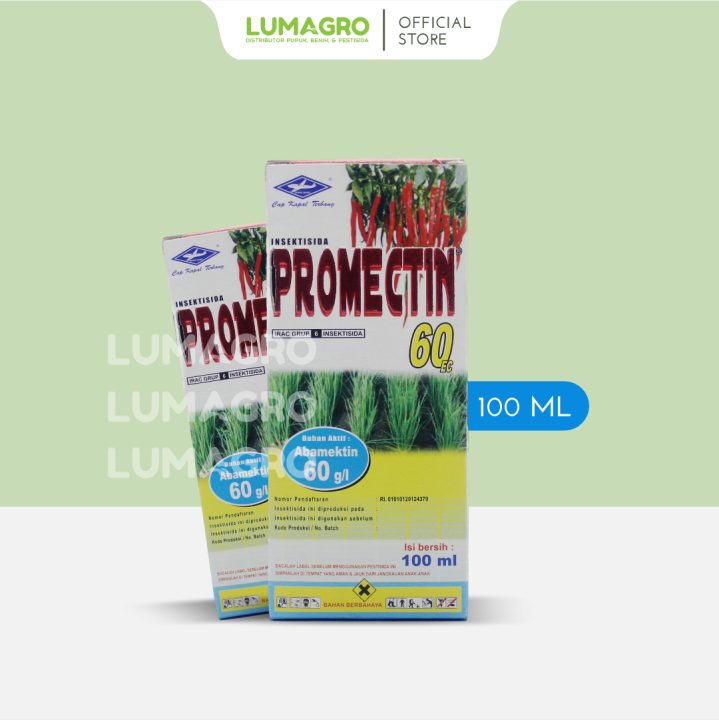 Insektisida Promectin 60EC 100ml 250ml Abamektin Pembasmi Hama Kutu ...
