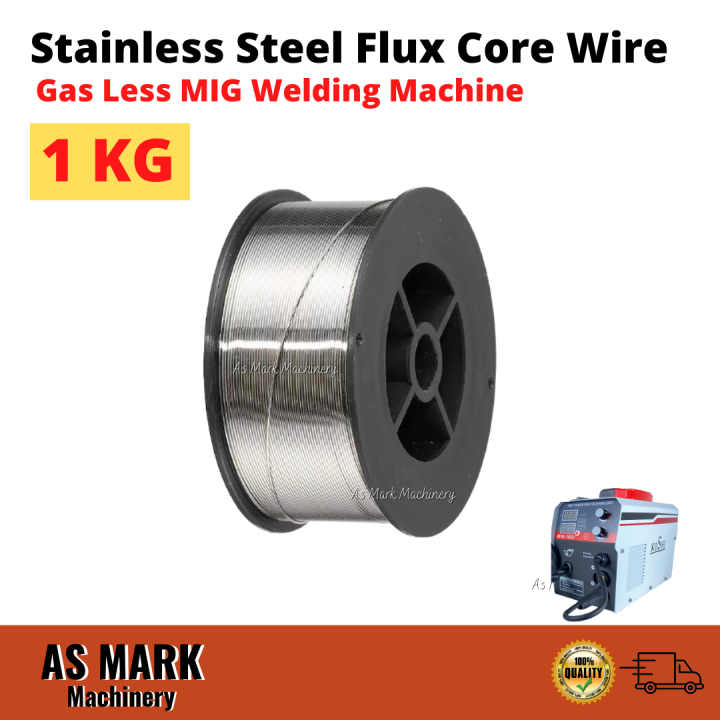 1kg Stainless Steel (308) Flux Core Wire 1.0mm for Gas-less MIG Welding Machine / MIG Rod / MIG ...