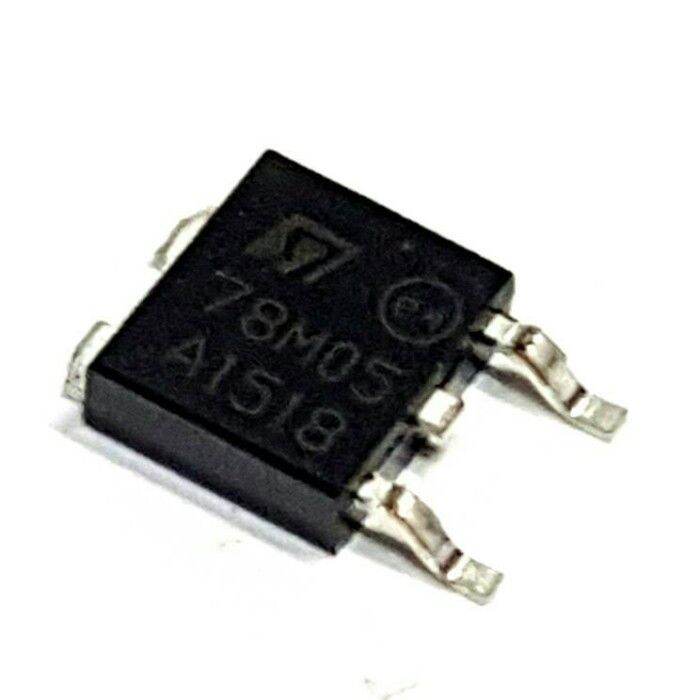 78M05 LM78M05 7805 D-PAK 5V Positive Voltage Regulator Tegangan ...