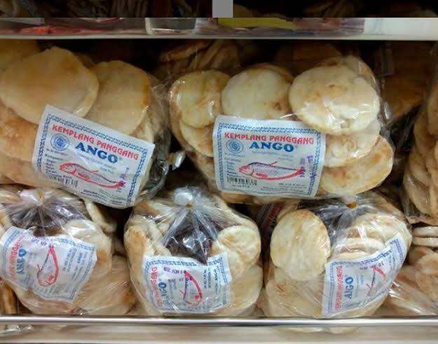 Kemplang ANGO asli lampung Kerupuk kemplang panggang Ango isi 10 pcs ...