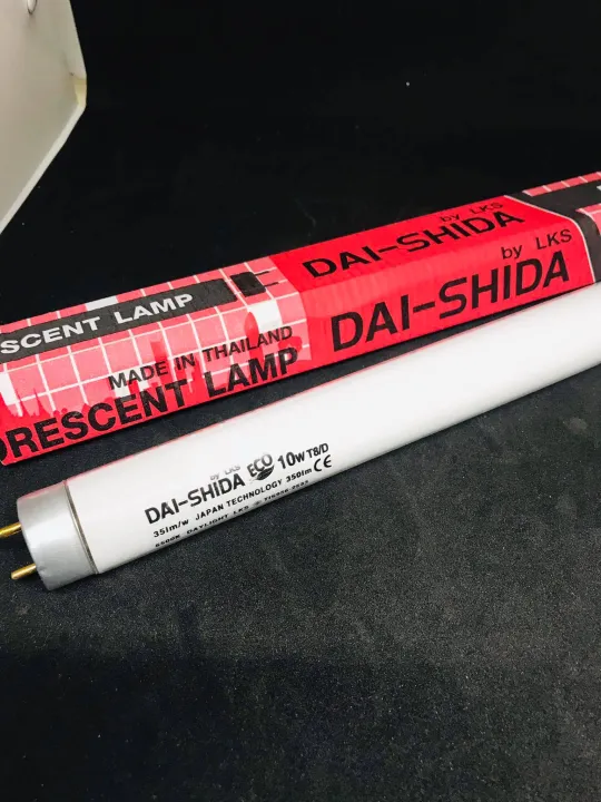 หลอดไฟนีออน Dai-Shida(ไดชิด้า) นีออน10w แสงขาว จำนวน 1หลอด | Lazada.co.th