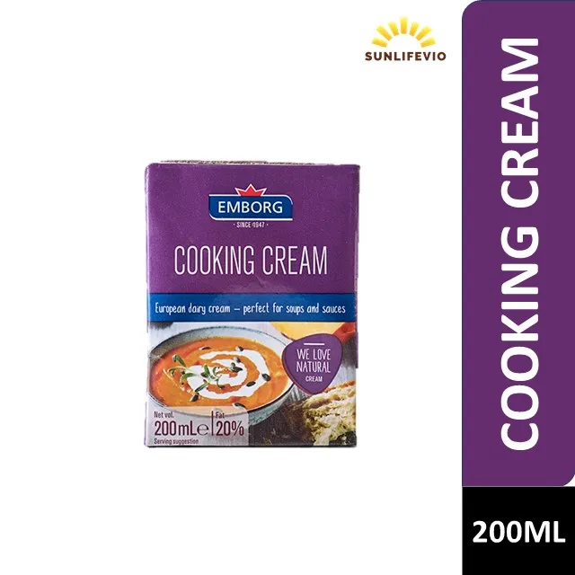 EMBORG COOKING CREAM 200ML (WITH ICE PACK) | Lazada