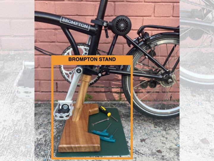 Brompton Bicycle Stand | Ready Stock | Essential for cleaning and ...