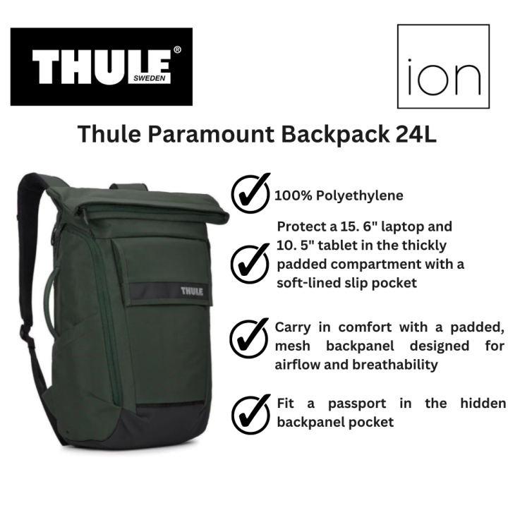 Thule Paramount Backpack 24L | Lazada