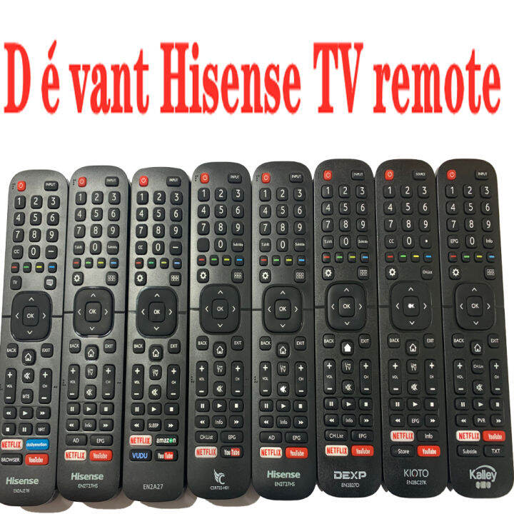 FOR DEVANT Hisense original smart TV remote control EN2BB27 EN2BB27HB ...