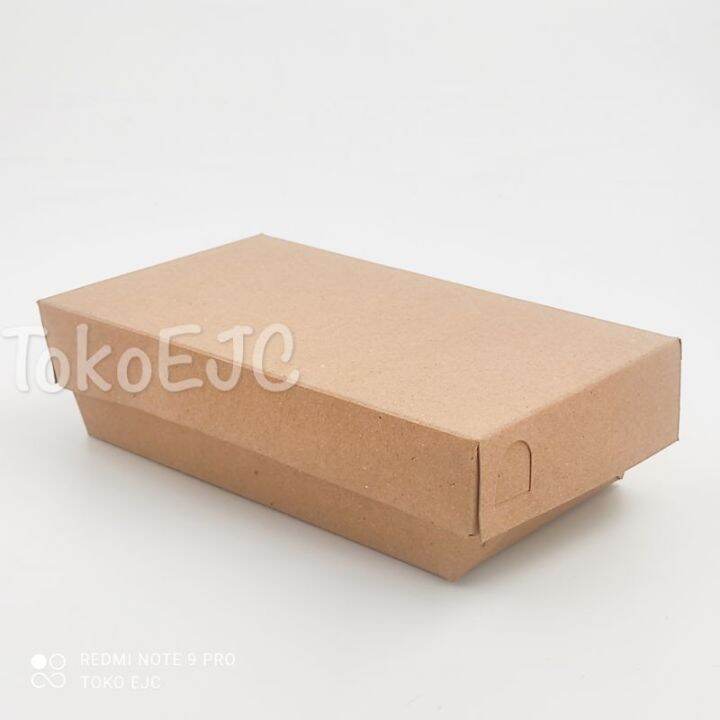 Dus Lunchbox Uk Sedang (M) / Box Snack 18x11x5cm (ISI 50PCS) | Lazada ...