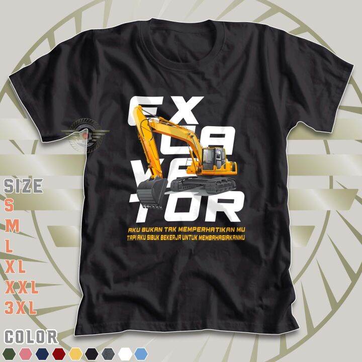 KAOS DRIVER EXCAVATOR SIBUK MEMBAHAGIAKANMU | Baju Pejuang Rupiah ... KAOS DRIVER EXCAVATOR SIBUK MEMBAHAGIAKANMU | Baju Pejuang Rupiah ...