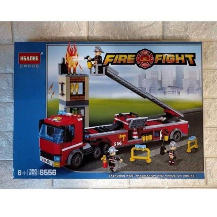 VRO440 Fire Fight Firetruck Lego Set | Lazada PH