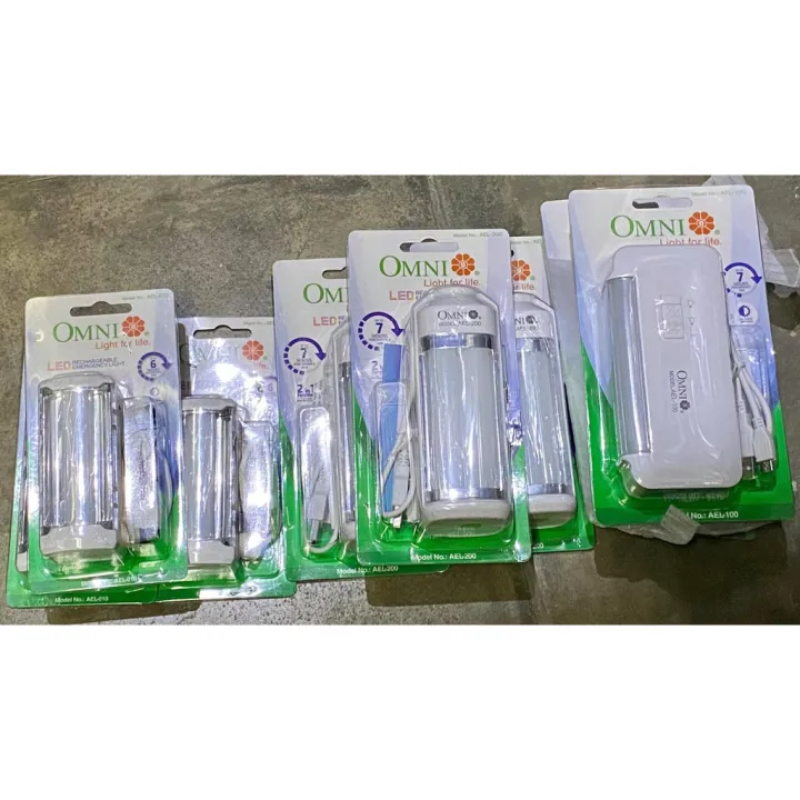 omni led rechargeable light emergency bulb portable royu small philip ...