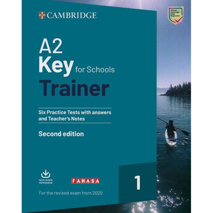 Sách - Cambridge A2 Key For Schools Trainer 1 - Second Edition (For The ...