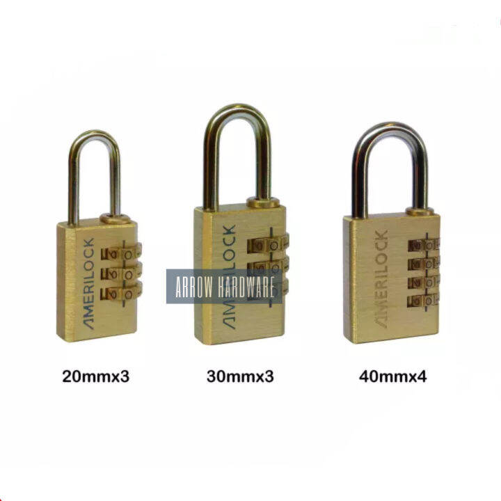 Small Padlock for Locker and Luggage Number Combination | Lazada PH