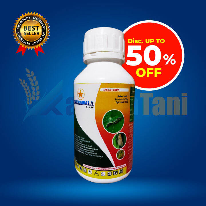 INSEKTISIDA Cakrawala 510 SC 1 Liter Bahan aktif Emmamektin Benzoat ...