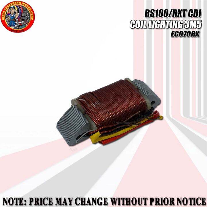 RS100/RXT CDI COIL LIGHTING 3M5(EC070RX) | Lazada PH