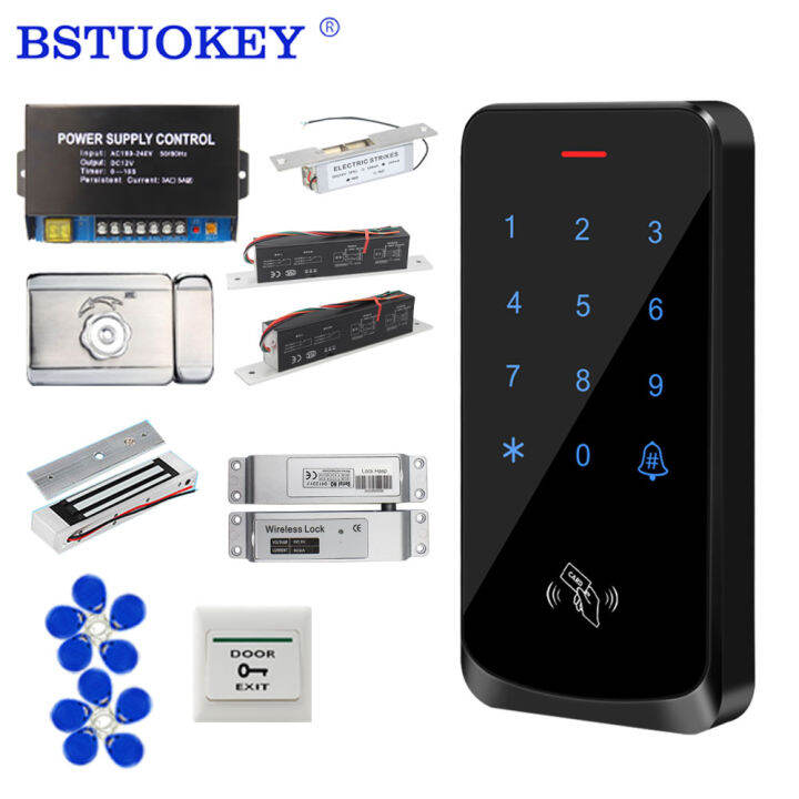 Rfid 125khz Backlight Touch Keypad Door Access Control System Kit Wire ...