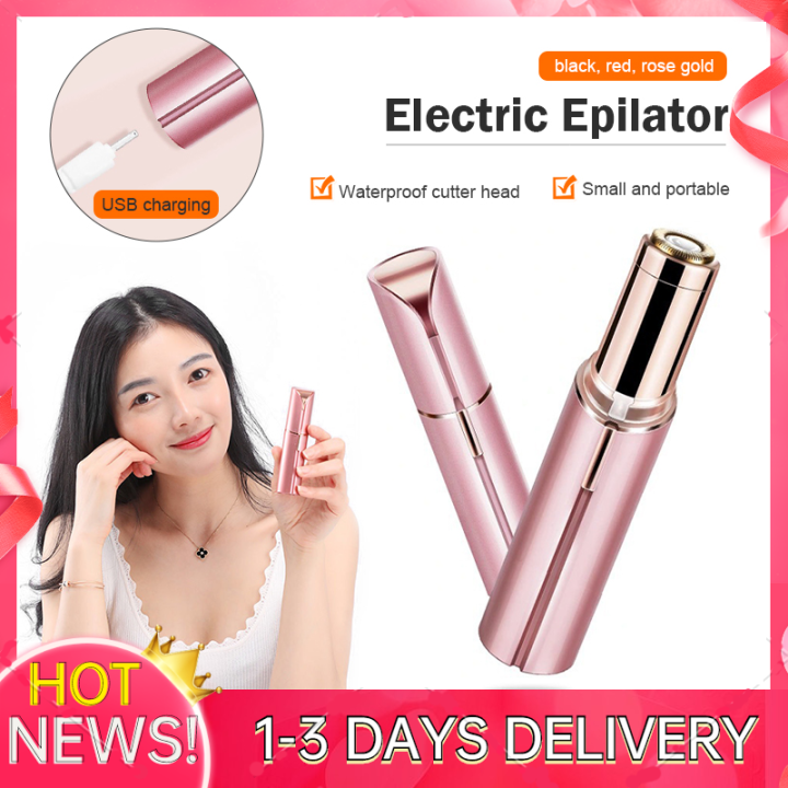 Mini Electric Epilator for Women Body Facial Hair Remover Razor ...