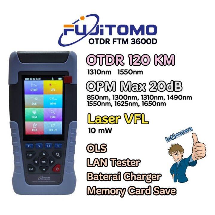 OTDR FUJITOMO FTM 3600D | Lazada Indonesia