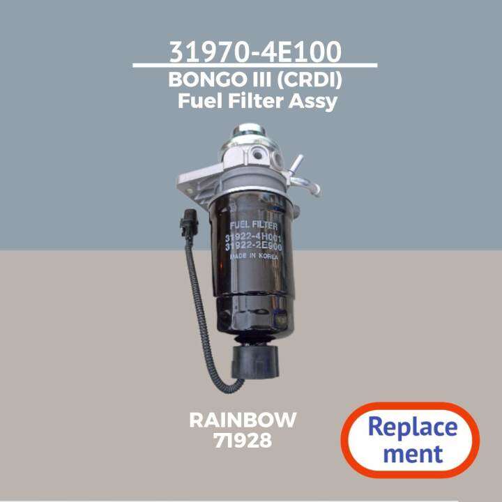 FUEL FILTER ASSY-CRDI for KIA BONGO 3 [REPLACEMENT] Part#231970-4E100 ...