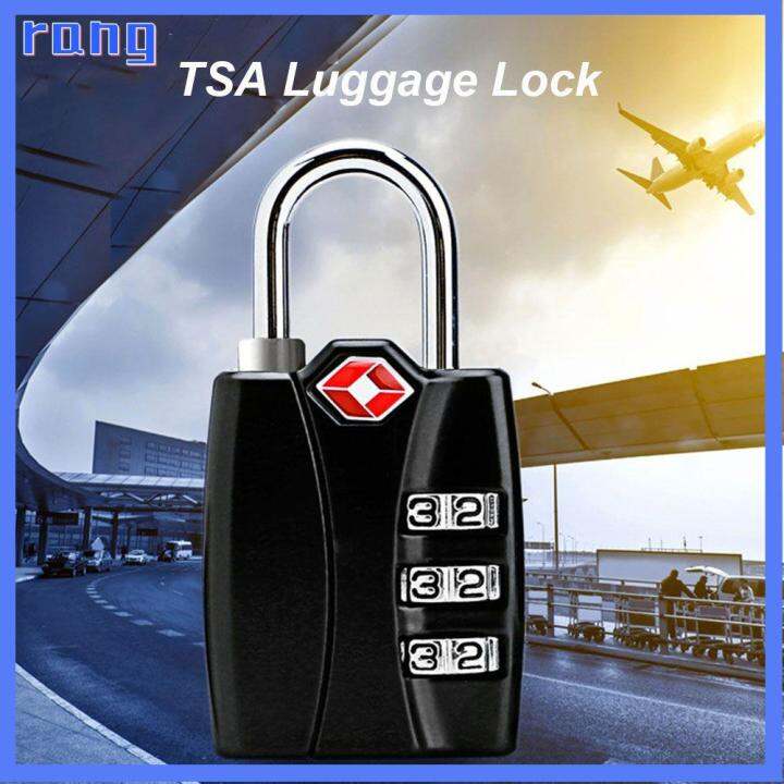 RANG High Security Code Lock Locker Duffle Bag TSA Luggage Lock 3 ...