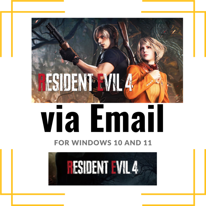 Resident Evil 4 Remake Deluxe Edition for Windows PC Offline Laptop and ...