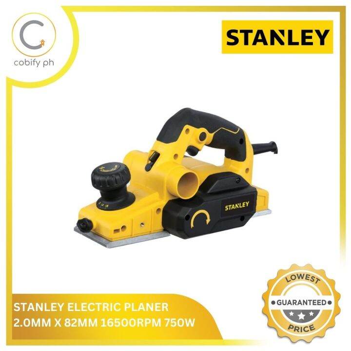 Stanley Electric Planer 2.0mm X 82mm 16500rpm 750W | Lazada PH
