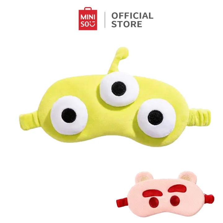 MINISO ผ้าปิดตา อุปกรณ์เสริมสำหรับเดินทาง ผ้าปิดตานอน Sleep Mask Toy ...