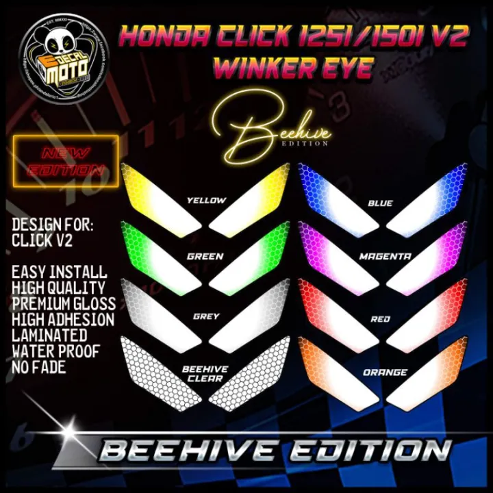 HONDA CLICK V2 WINKER EYE BEEHIVE EDUTION | Lazada PH