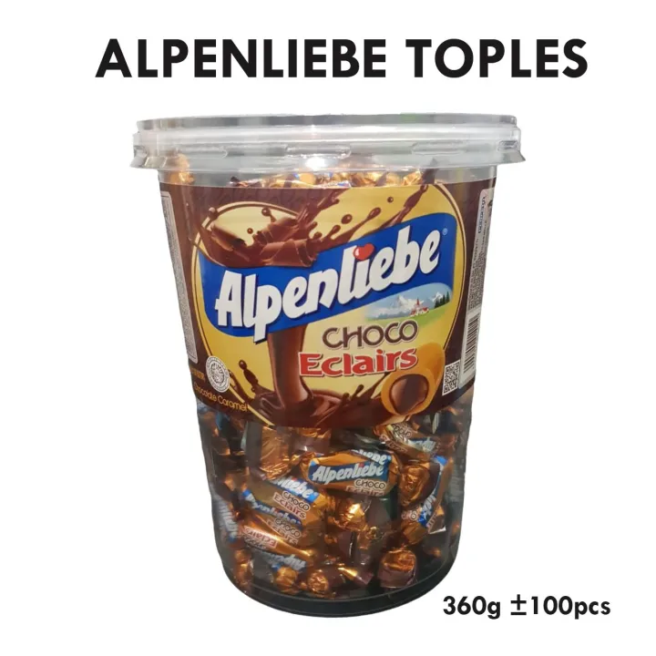 1 TOPLES ALPENLIEBE CHOCO ECLAIRS 360GR | Lazada Indonesia