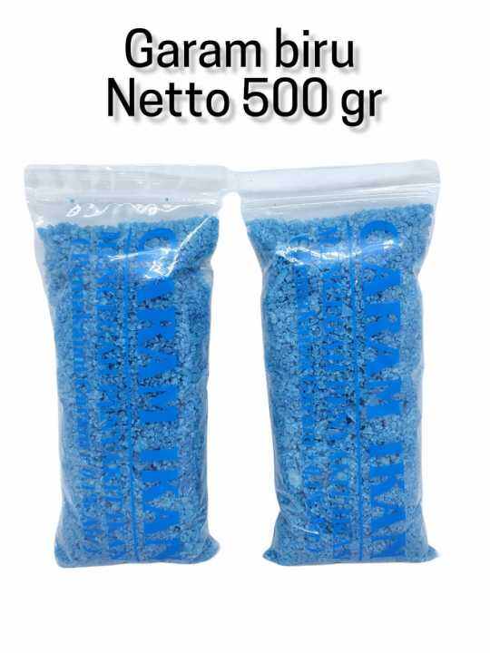 Garam Biru 500 GRAM Antibiotik untuk Ikan Hias | Lazada Indonesia