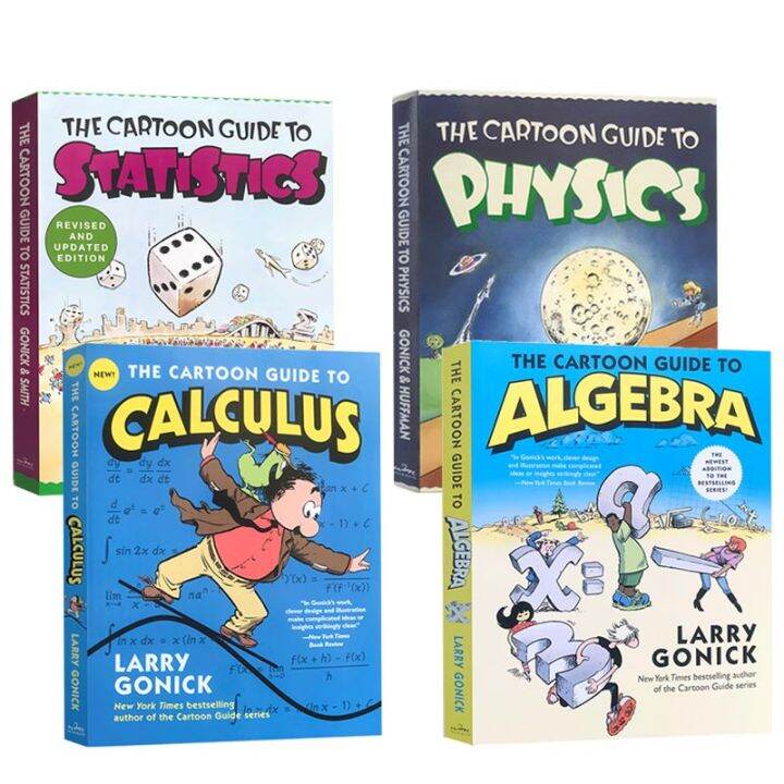 milumilu 4pcs The Cartoon Guide to Physics/Chemistry/environment ...