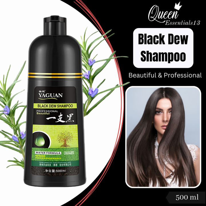 ORIGINAL Black Dew Shampoo - Professional beautiful water formula ...