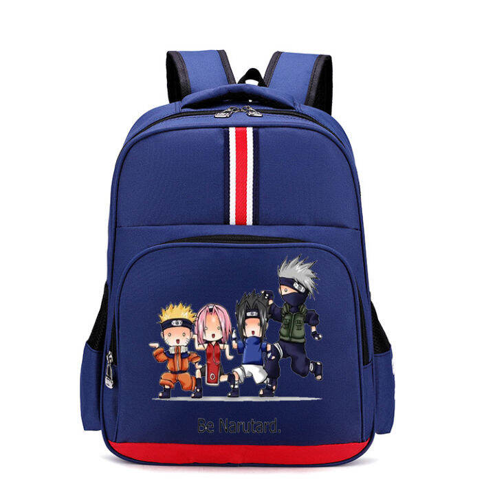 Naruto bags Japanese manga Kakashi children's backpack rainproof ...