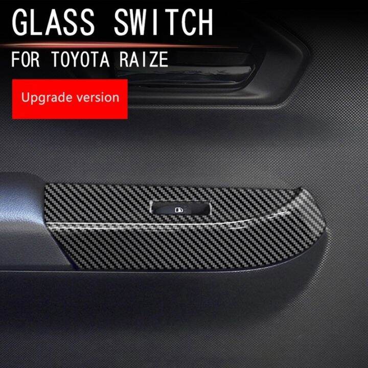 【Taste life】 Car Window Glass Lift Button Switch Cover Trim Door ...