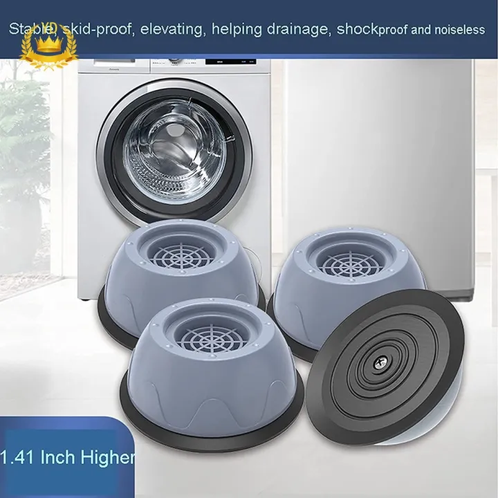 4PCS Anti Vibration Washing Machine Support Pads Washing Machine Feet ... 4PCS Anti Vibration Washing Machine Support Pads Washing Machine Feet ...